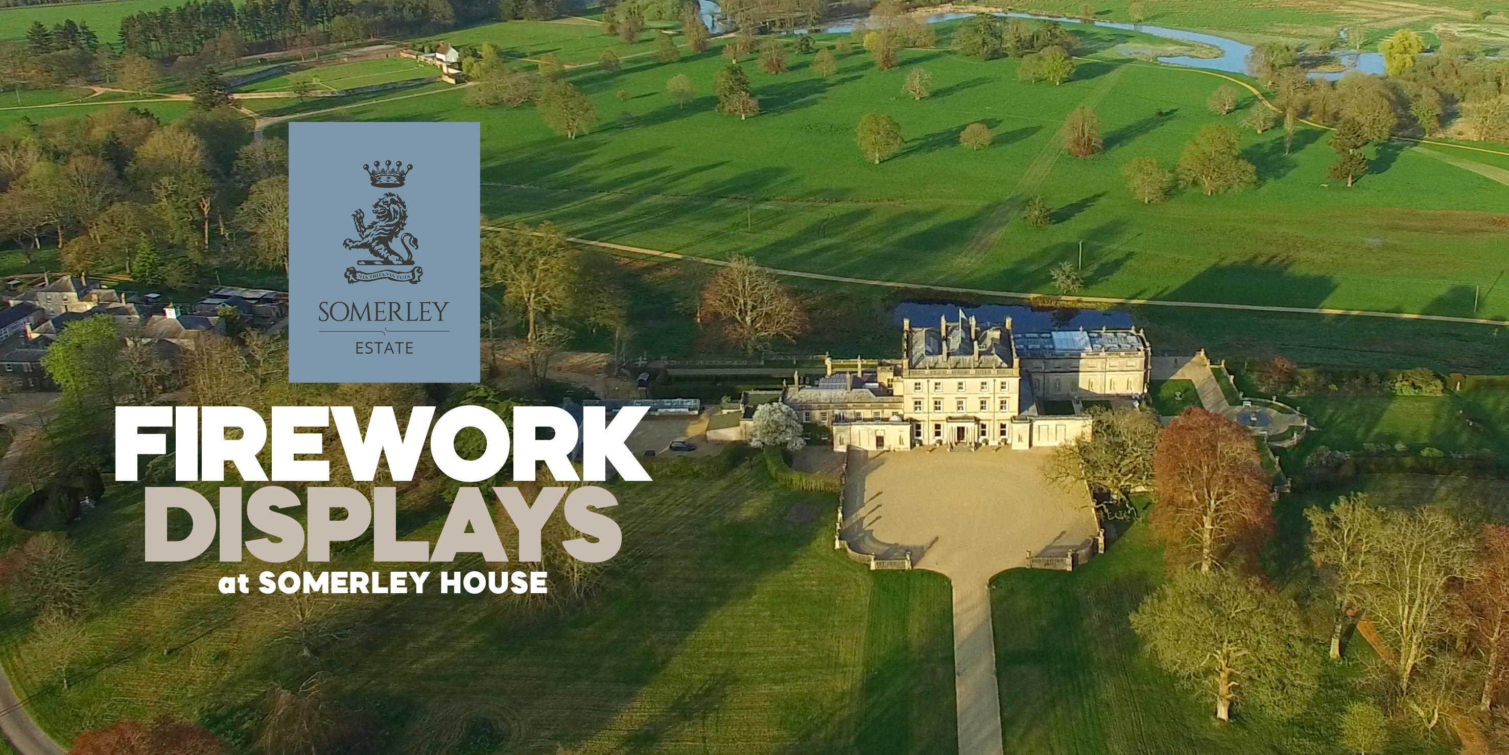 Stunning firework displays at Somerley House | Flashpoint Fireworks Ltd